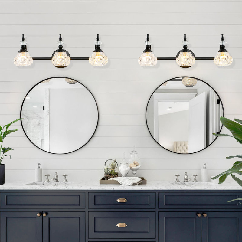 House of Hampton® Janila 3 - Light Vanity Light & Reviews | Wayfair
